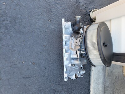 intake manifold with carb 229 v6 90 degree with wire harness 80-87 GM ...