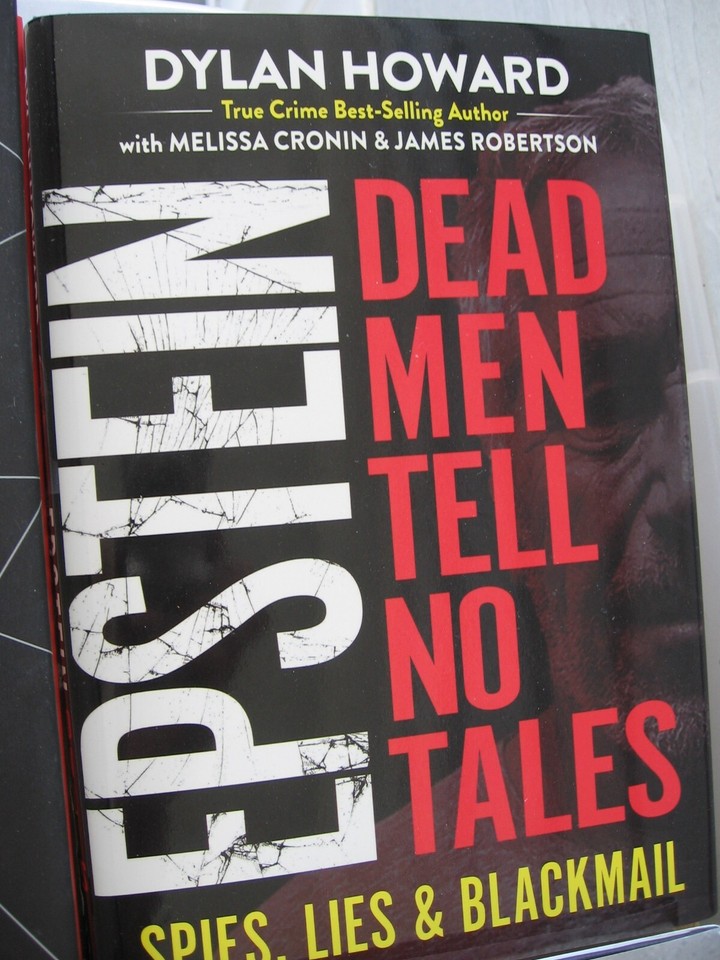 4 Jeffrey Epstein Books, The Spider By Levine, Dead Men Tell No Tales ...