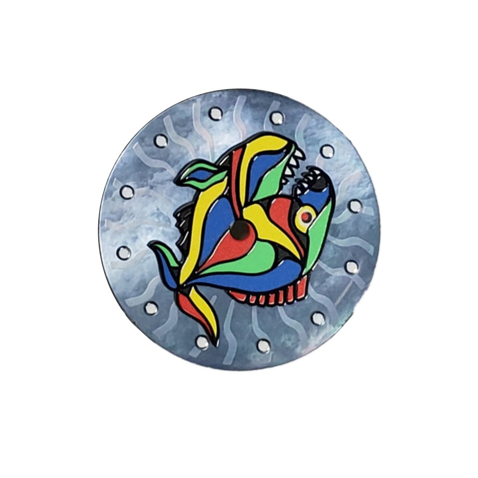 NO Calendar Window Luminous Watch Dial Plate For ETA 2836 2824 NH35/36 ...