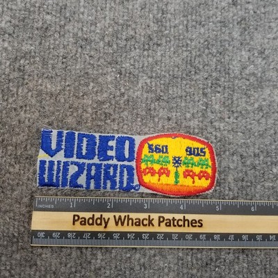 Vintage Video Wizard 560 905 Patch Gaming Gamer 80s Galaga | eBay