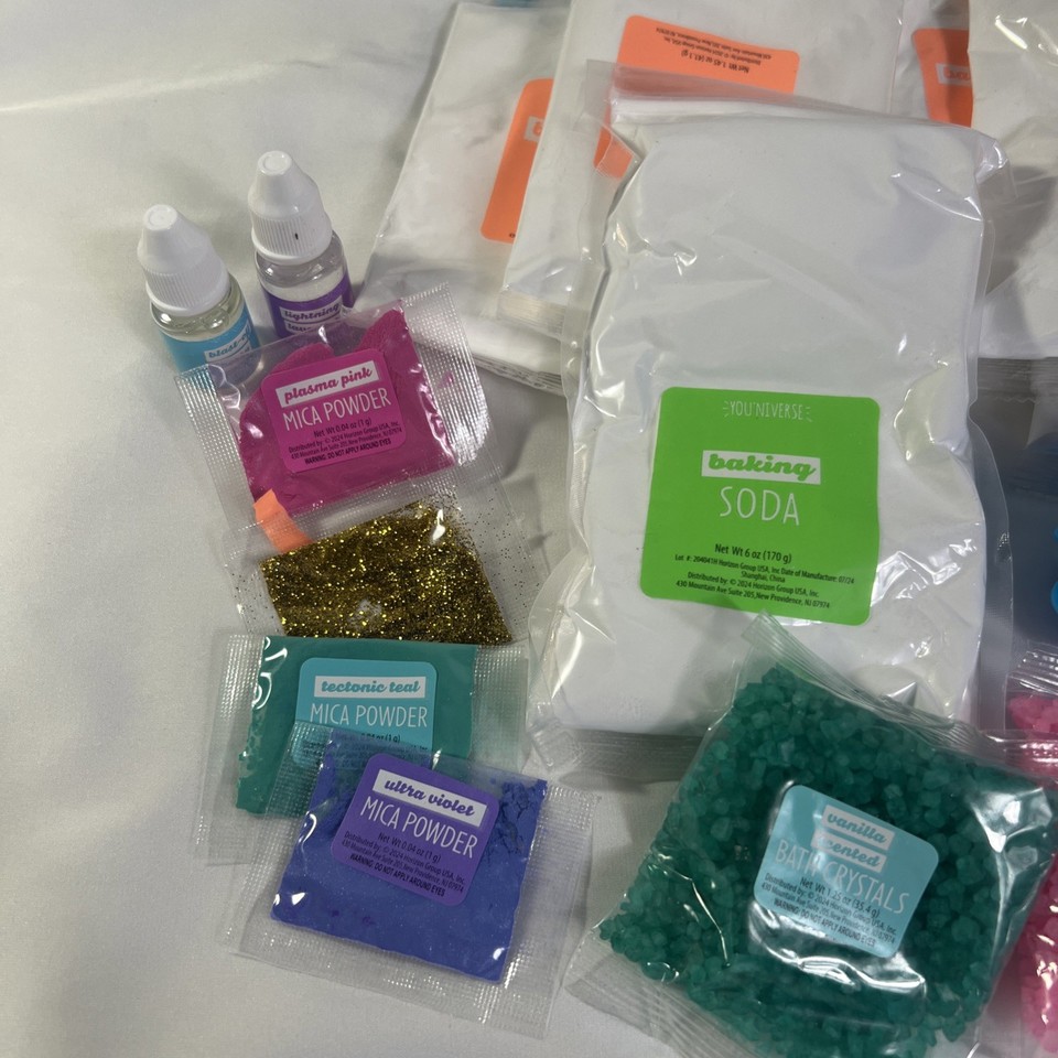 Crystal Bath Bomb Making Kit New Without Box | eBay