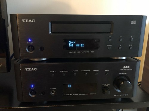 Teac Reference 600 series - Teac PD-H600 CD player + Teac AG-H600DNT ...