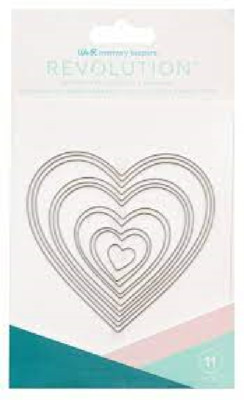 WE R MEMORY KEEPERS REVOLUTION -HEARTS - METAL CUTTING DIES | eBay