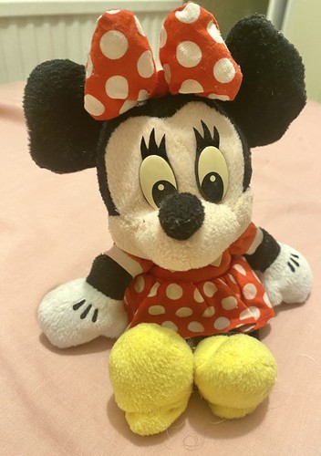 Disney Parks Authentic Mini Mouse Plush Stuffed Doll Toy Pre-owned ...