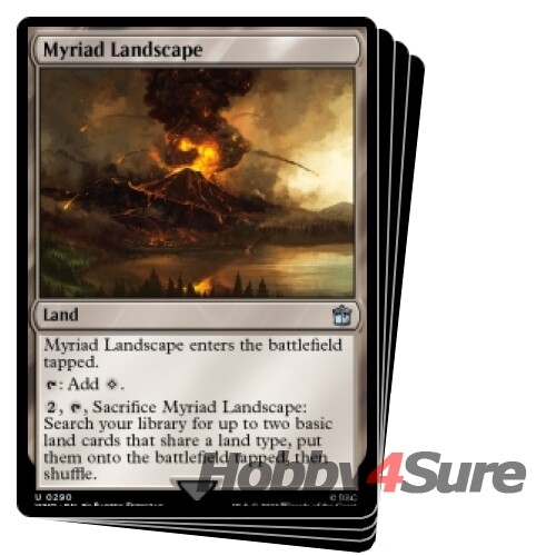 Myriad Landscape X4 M/NM Magic: The Gathering MTG Universes Beyond ...
