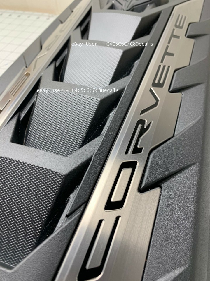 FITS Chevy Corvette StingRay C8 Engine Cover Decal 20 21 22 23 24 ...
