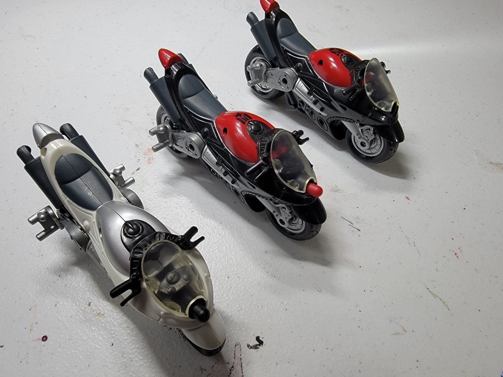 GI JOE COBRA 3x Ninja Lightning Cycle (2 w/ Missile) | eBay