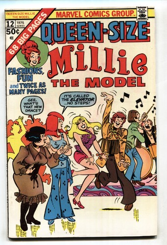 QUEEN SIZE MILLIE THE MODEL #12--comic book--Marvel--1975--VF | eBay