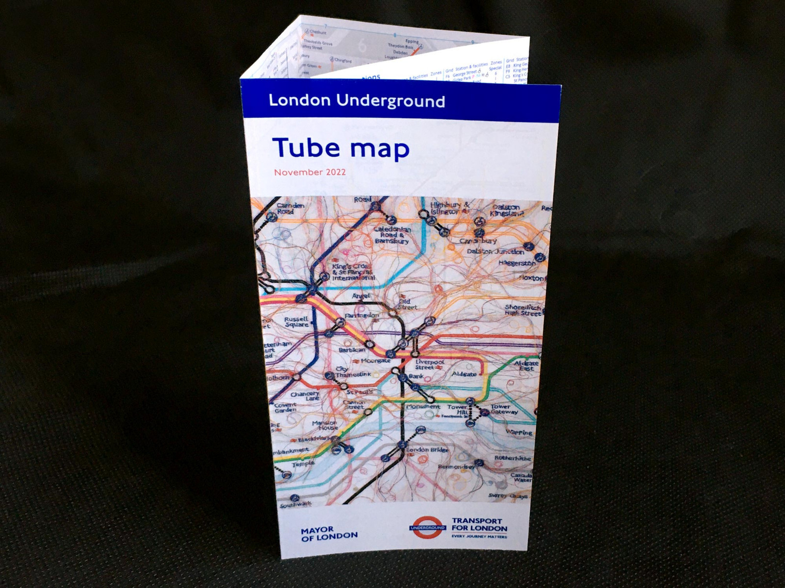 2 x London Underground pocket tube maps - | Grelly UK