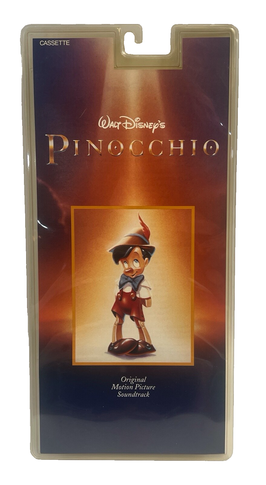 1992 Walt Disney PINOCCHIO Original Motion Picture Soundtrack Cassette ...