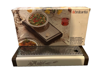 BRABANTIA, Retro-Twin Tea Light-Vintage-Harvest Design-Plate Food ...