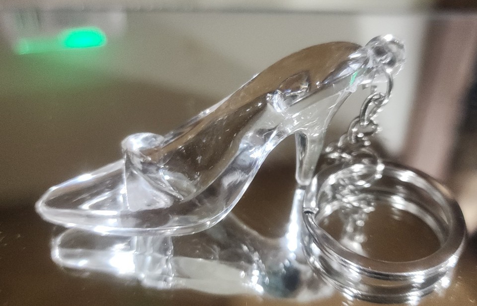 Glass Slipper/ High Heel Key Chain | eBay