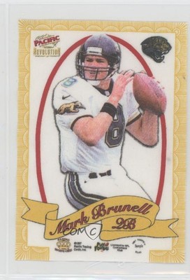 1997 Pacific Revolution Silks Sample Mark Brunell #SAMPLE 9hx | eBay