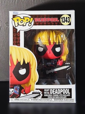 Heavy Metal Deadpool Funko Pop #1343 Deadpool | eBay