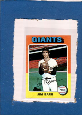 1975 Topps Mini #107 Jim Barr EX/NM Giants ID:41467 | eBay