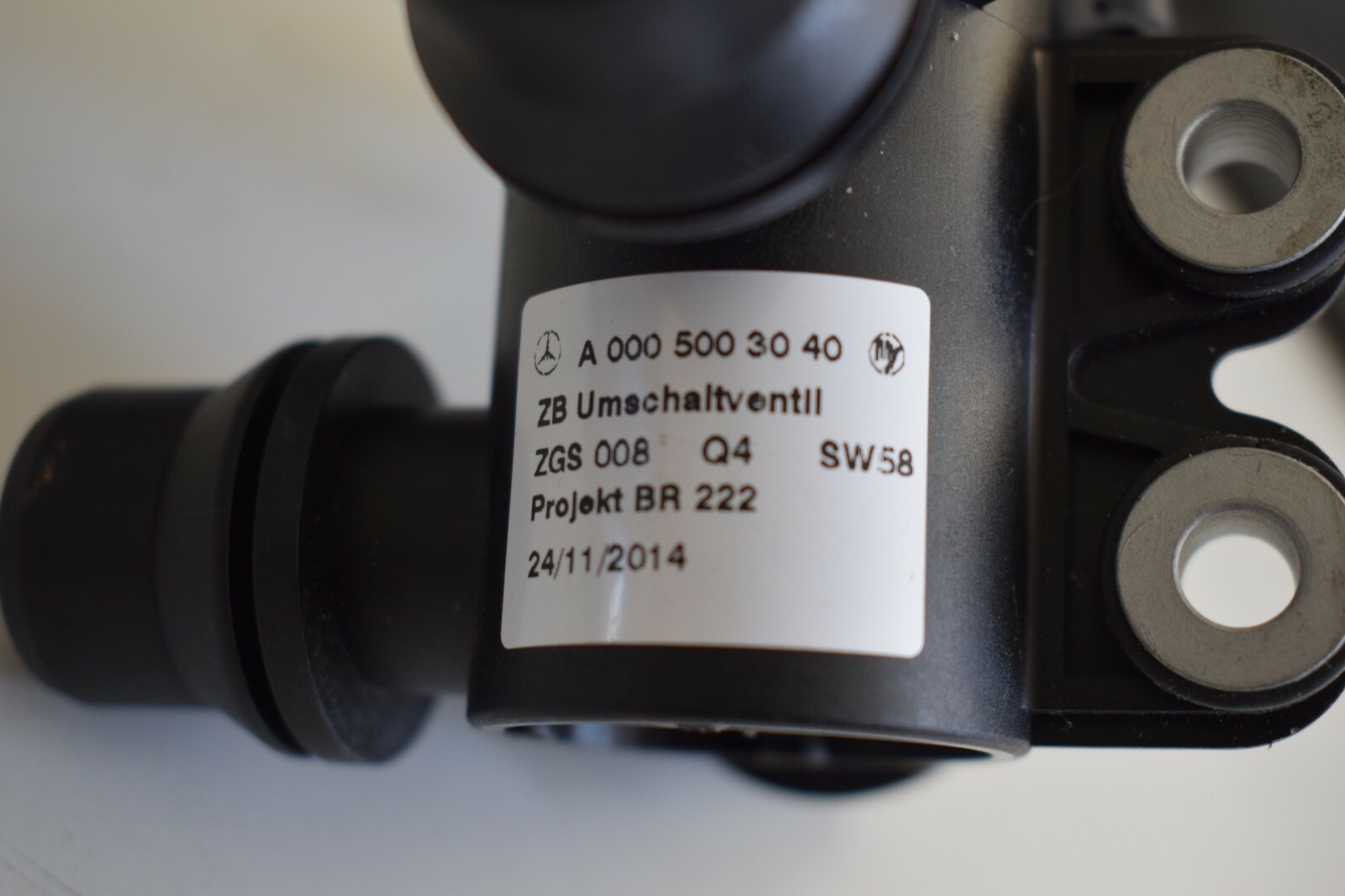 Mercedes Original A0005003040 Umschaltventil Kühlwasser Water Pump ...