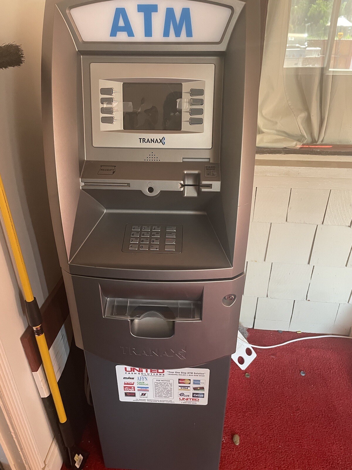 Tranax ATM Machines No keys to open | eBay