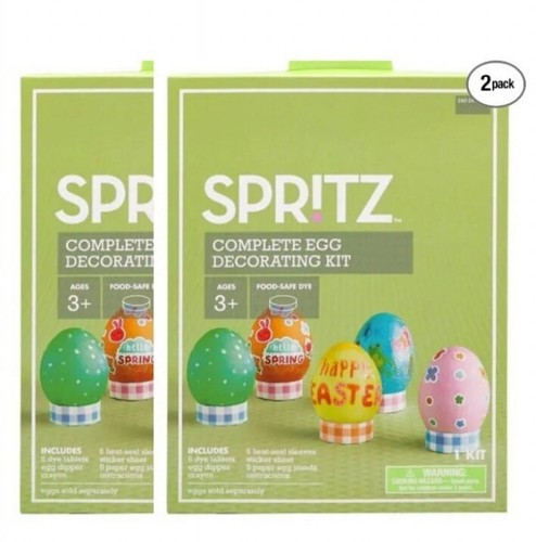 SPRITZ: Complete Egg Decorating Kit 2 Packs | eBay