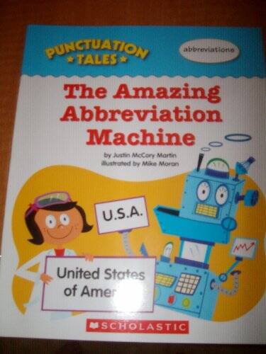 The Amazing Abbreviation Machine (Punctuation Tales) - Paperback - VERY ...