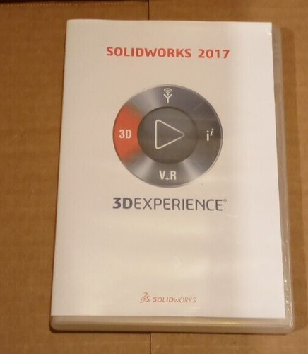 SolidWorks 2017 3D Experience 2 Unused Instillation Discs NO serial/cd ...