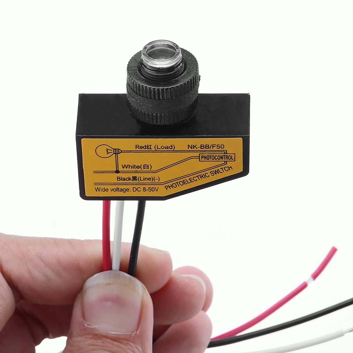 12 Volt Photoelectric Switch Dusk To Dawn Photocell For 12 Volt