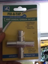 FIX-A-TAP 230188 Anti Vandal 4 Way Garden Tap Key for sale online | eBay