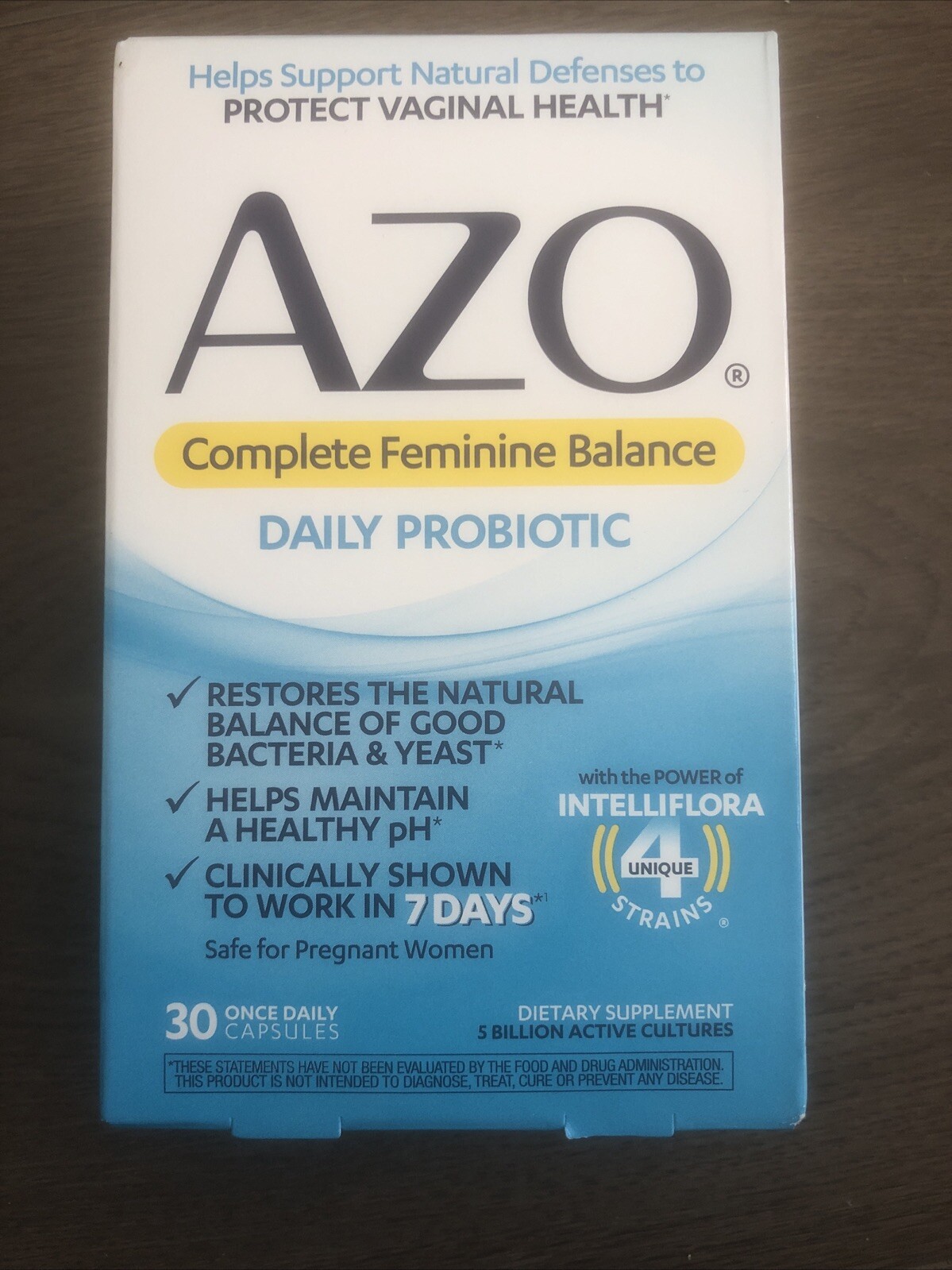 AZO Complete Feminine Balance Probiotic Capsules - 30 Pieces ...