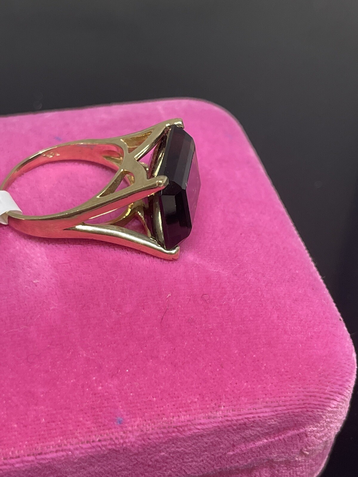 Exceptional 14k Gold & Smoky Quartz Ring - Gem