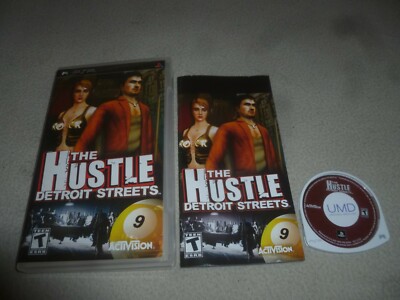 THE HUSTLE DETROIT STREETS PSP GAME COMPLETE W CASE & MANUAL ACTIVISION ...