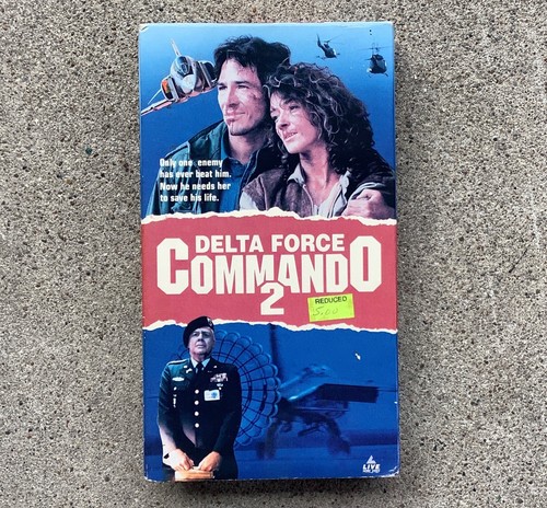 Delta Force Commando 2 (VHS, 1991) 90s Action Thriller Fred Williamson Cult OOP 12236898139| eBay