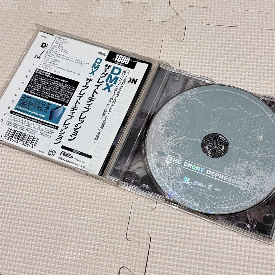 Japan Edit. DMX The Great Depression Hip Hop CD with Obi Domestic ...