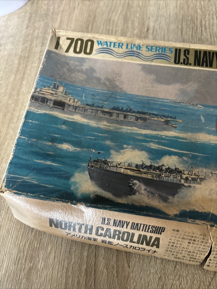 1/700 Water Line Series US Navy Battleship NORTH CAROLINA No.105 ...