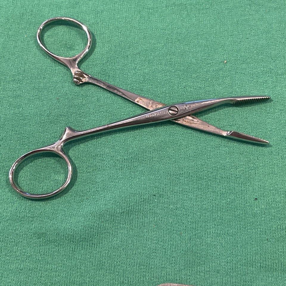 Antique Surgical Medical WW1 Navy Set Instrument Case Military WW2 KNY ...