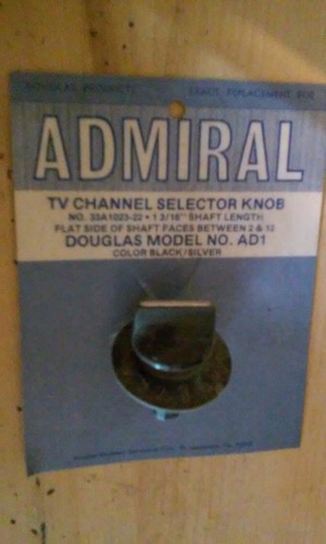 ADMIRAL TV CHANNEL SELECTOR NOS no 33A1023-22 | eBay