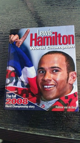 F1 - 2008 lewis hamilton hardcover book | eBay