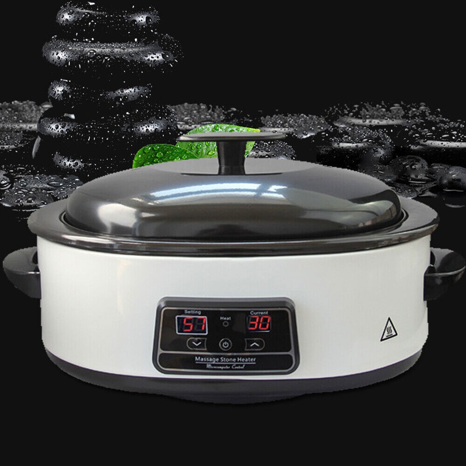 Hot Stone Heater Kit Massage Basalt Stone Heater Warmer Heating Device ...
