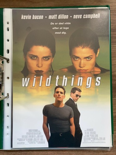 Wild Things Kevin Bacon Matt Dillon N. Campell 1998 Danish Movie Press ...