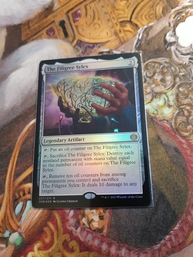 The Filigree Sylex Foil MTG Phyrexia - Pack Fresh - | eBay