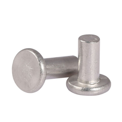 3mm 4mm 5mm 6mm Solid Aluminium Flat Head Rivets - Lenght 5mm-30mm ...