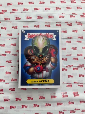 GPK X MLB Series 2 Alex Pardee ALIEN ACUNA Ronald Acuna Jr #1b Garbage ...
