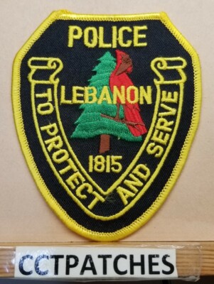LEBANON, KENTUCKY POLICE SHOULDER PATCH KY | eBay