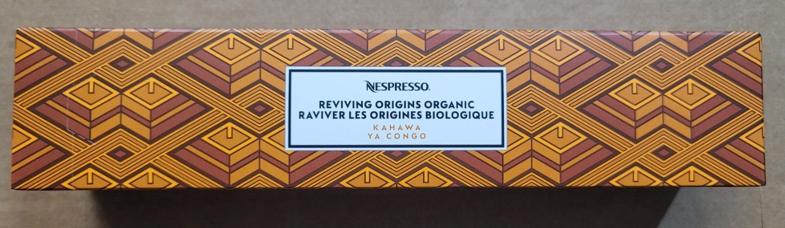 Nespresso VERTUO KAHAWA YA CONGO Limited Edition Espresso 10 Pods 02/28 ...