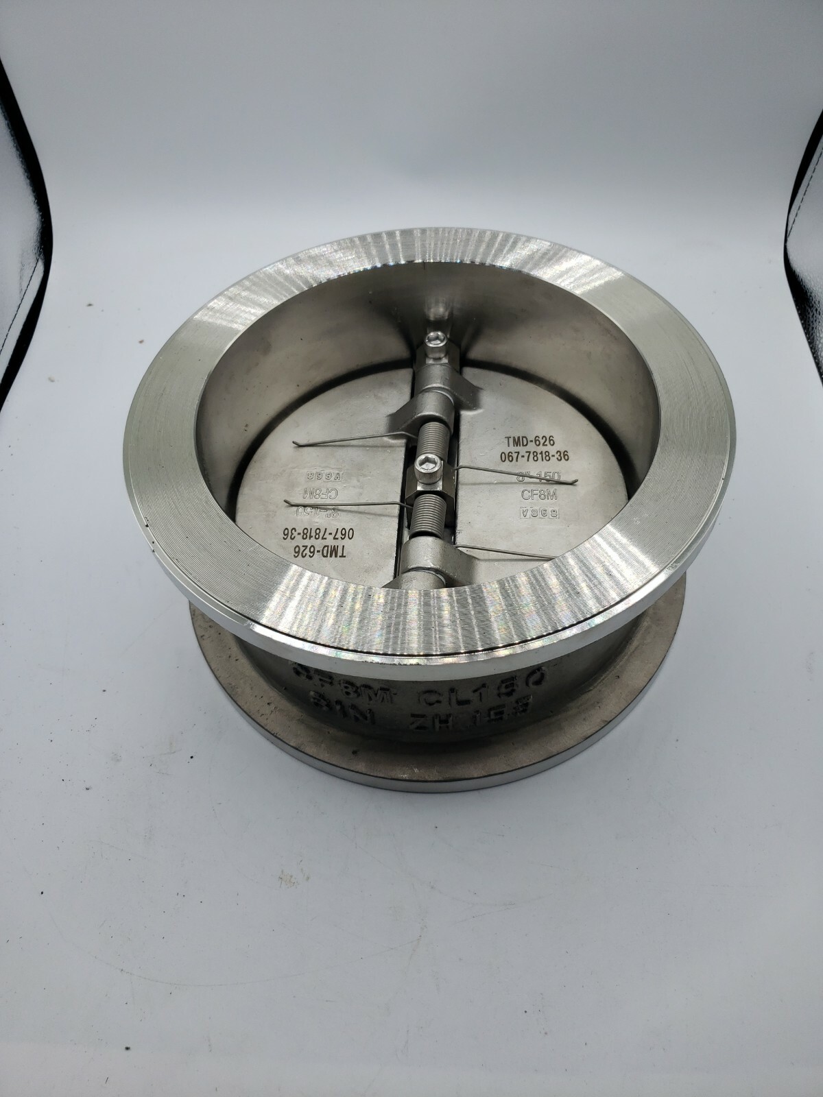 TECHNOCHECK VALVE DUAL PLATE 8.0 DPW 36 36 B 36 A15 RF 275PSI 225F 8 ...