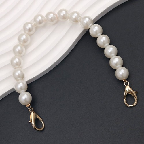 Short Hand Cup Pearl Chain Diy Pearl Chain Phone Case Wrist Bag Chain ...