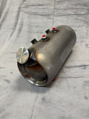USA MADE Baby Moon Side Fill Custom Oil Tank For Harley Chopper Bobber ...