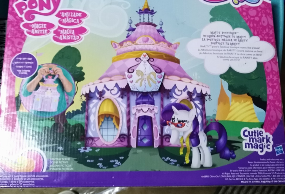 My Little Pony Cutie Mark Magic RARITY BOUTIQUE SET HASBRO-2014 -NEW ...