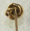 VICTORIAN ANTIQUE 14K GOLD DIAMOND LOVE KNOT STICKPIN PIN | eBay