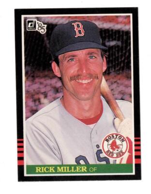 1985 Donruss Rick Miller Boston Red Sox #517 Excellent | eBay
