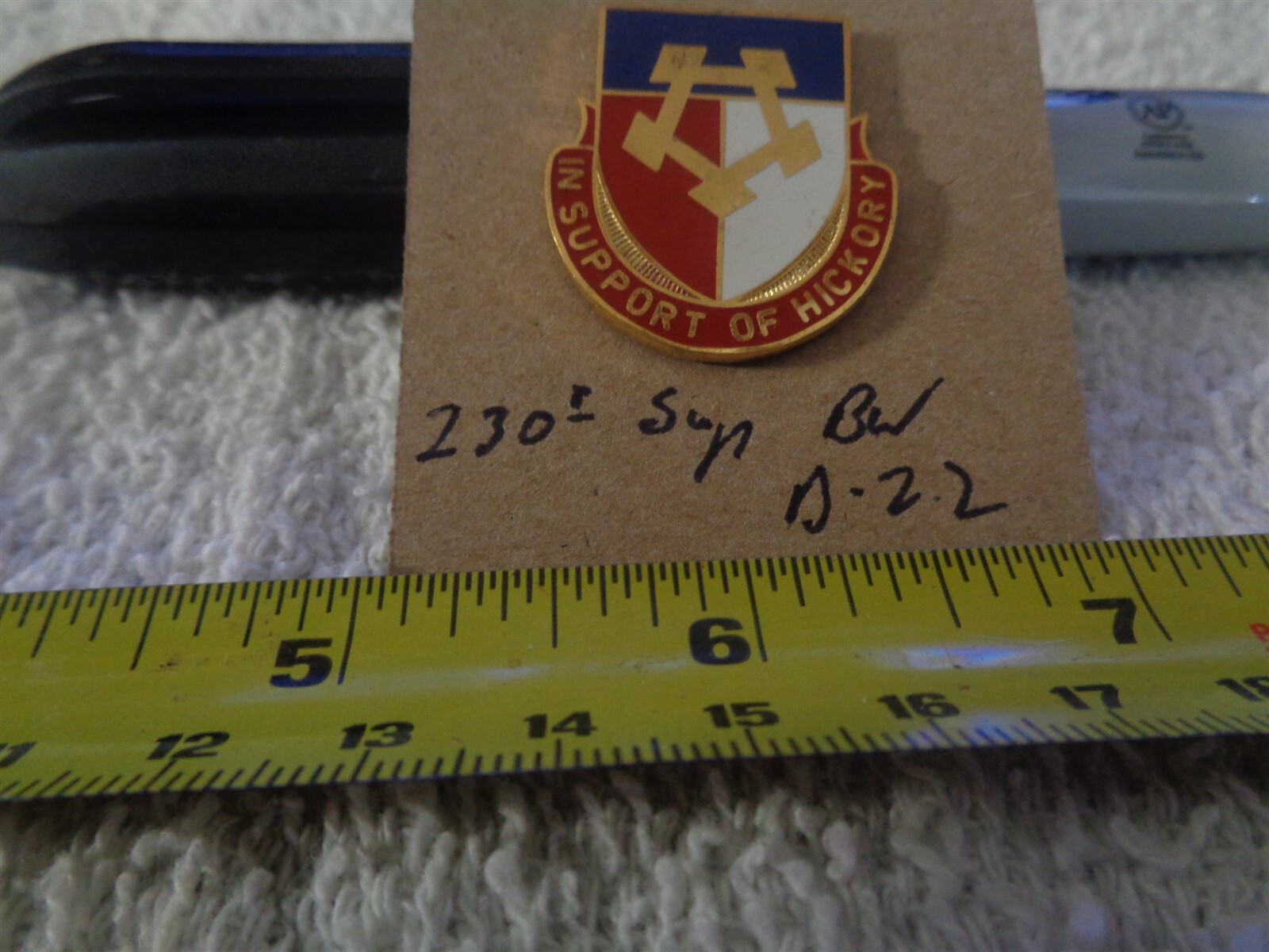 230th Support Battalion D-22 Unit Crest, DI, DUI (DRAW#220) | eBay