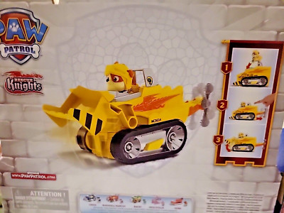 Paw Patrol Rubble Rescue Truck Big Truck Pups & Rumble Deluxe Combo | eBay